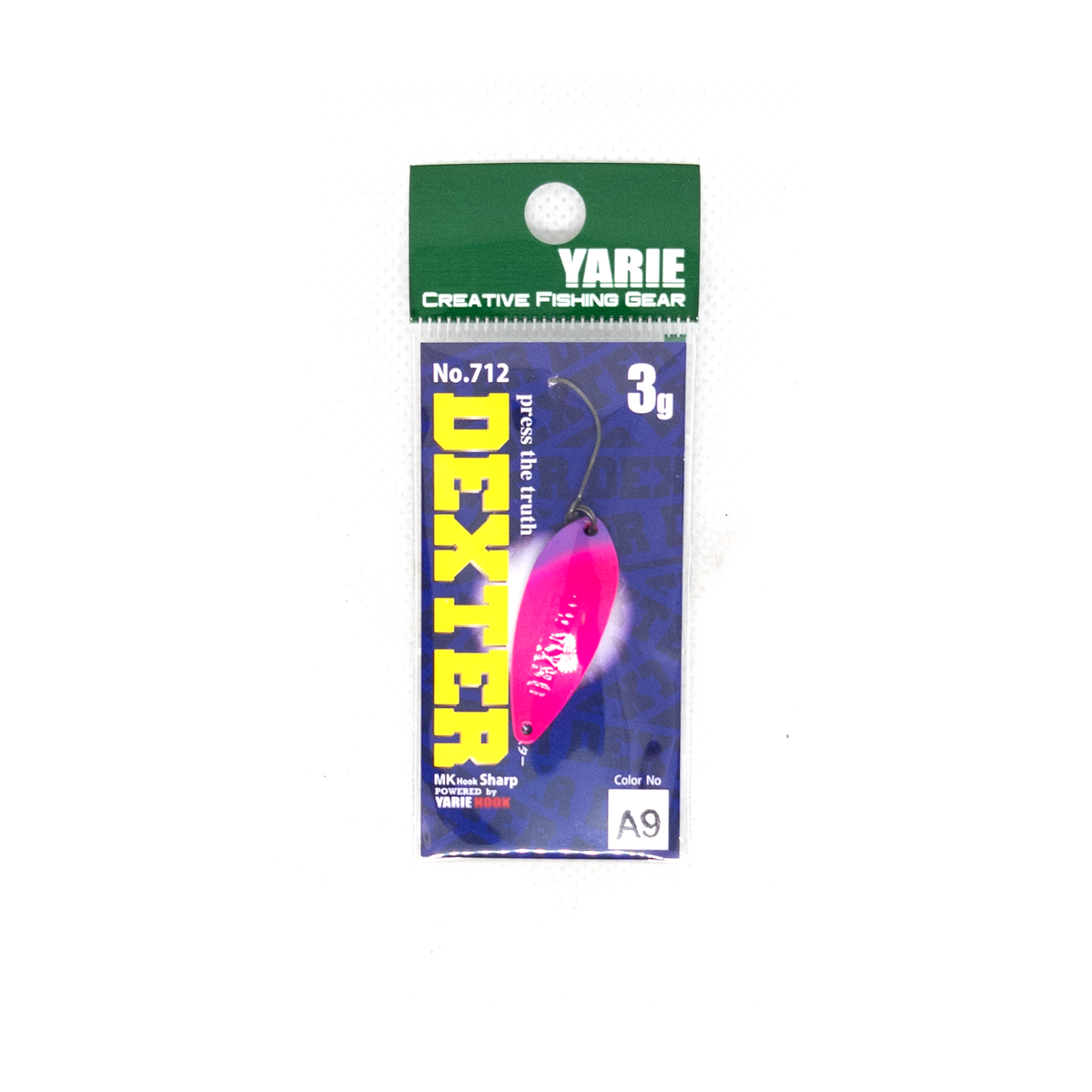 YARIE Dexter Trout Spoon 3.0g Color #A9 Signal Pink – The Borrowed Lure
