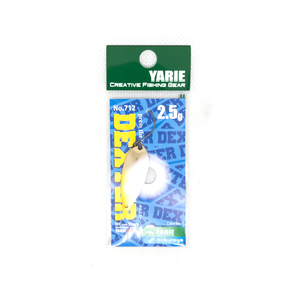 YARIE Dexter Trout Spoon 2.5g (Naburaya x Yarie) Color "Orange Pudding ...