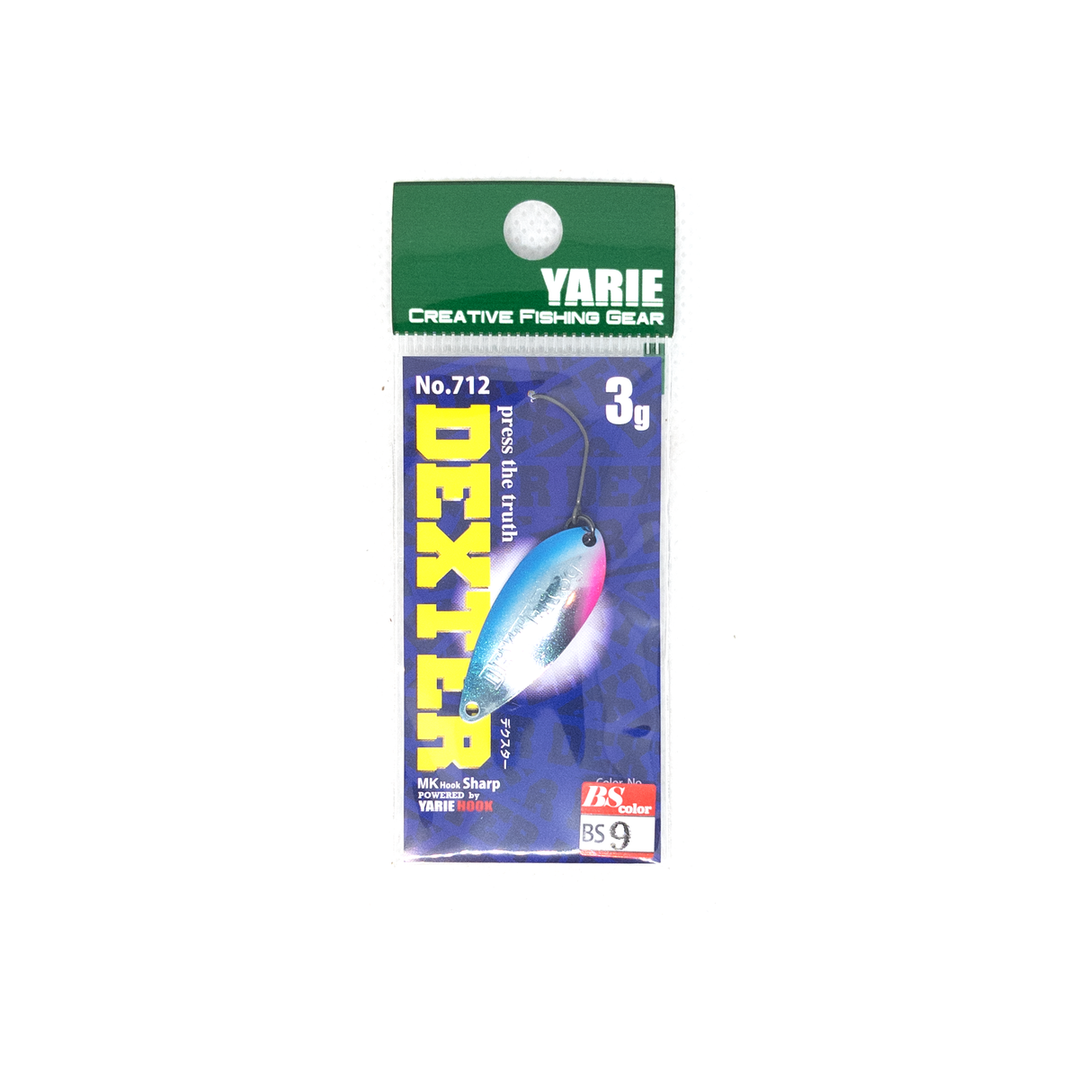 YARIE Dexter Trout Spoon 3.0g Color #BS-9 "Blupin" – The Borrowed Lure